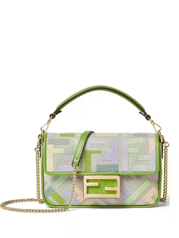 Fendi Mini Baguette® Tote Bag - Green