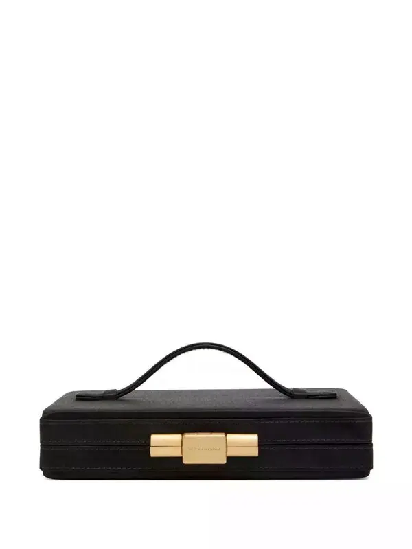 Victoria Beckham Top-handle Rectangular Clutch - Black