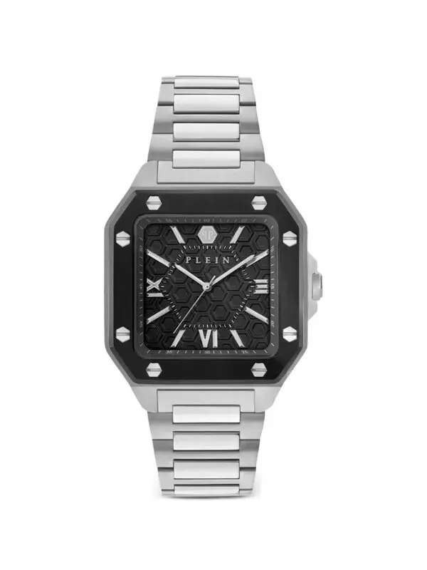 Philipp Plein Octagonal 42mm Watch - Black