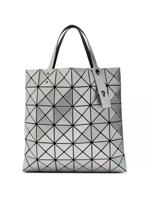 Issey Miyake Lucent Geometric Tote - Grey