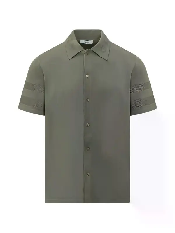 Givenchy Buttoned Embroidered Shirt - Green