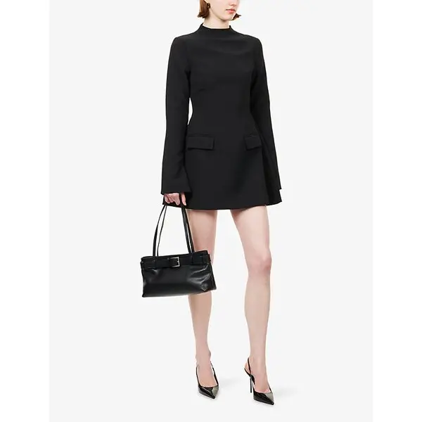 Oddmuse Split-sleeve Mini Dress