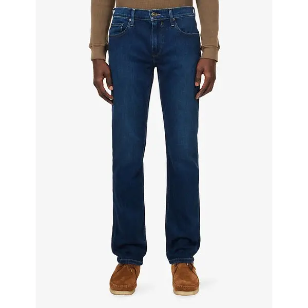 Paige Transcend Vintage Federal Slim Straight Jeans - Evanston