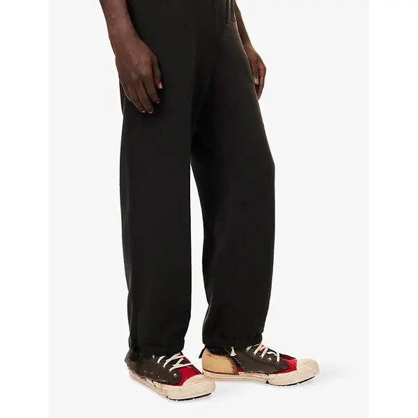 Visvim Drawstring Wide-leg Wool-blend Jogging Bottoms