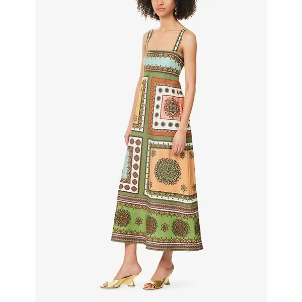 ALEMAIS Conta Maxi Day Dress - Multi | Editorialist