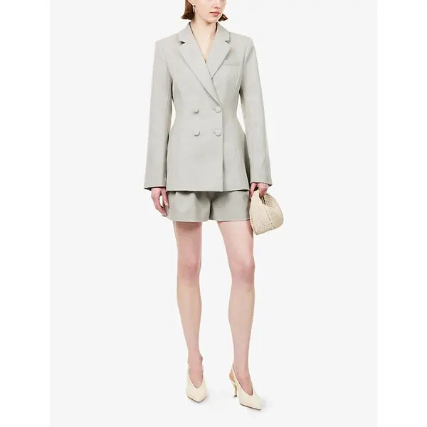 Oddmuse Tailored High-rise Woven Shorts