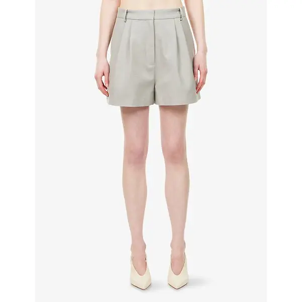 Oddmuse Tailored High-rise Woven Shorts