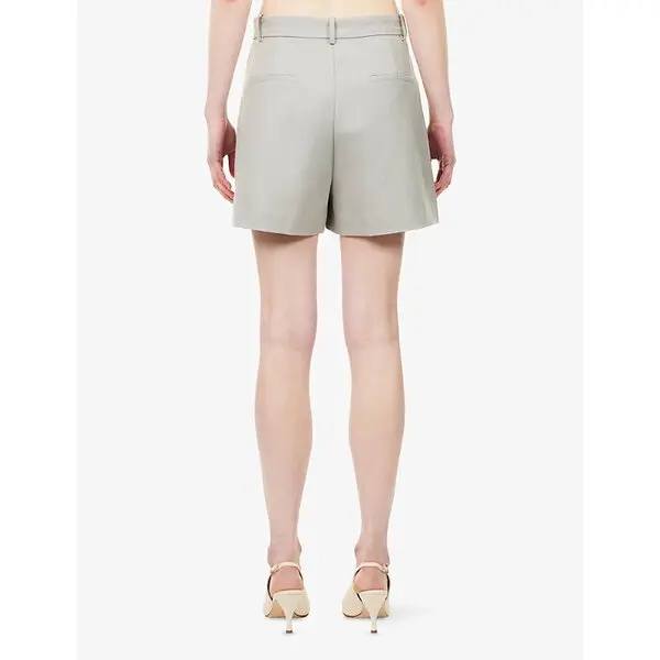 Oddmuse Tailored High-rise Woven Shorts