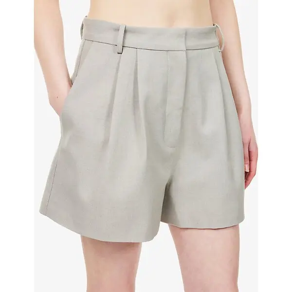 Oddmuse Tailored High-rise Woven Shorts