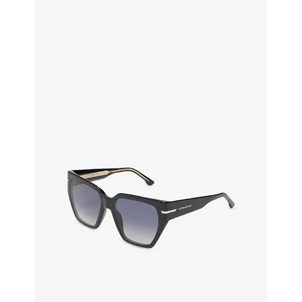 Victoria Beckham Square Frame Sunglasses - Black