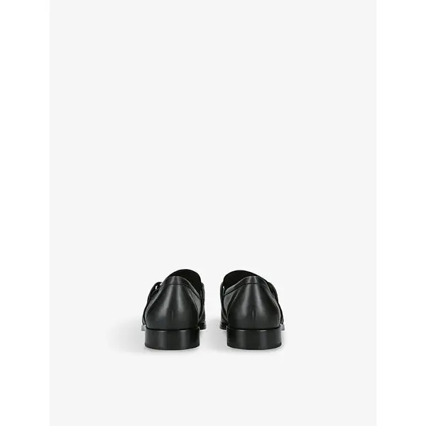 Bottega Veneta Astaire Leather Loafers