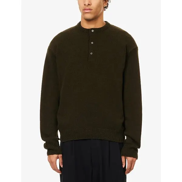 A.PRESSE Regular-fit Silk Jumper