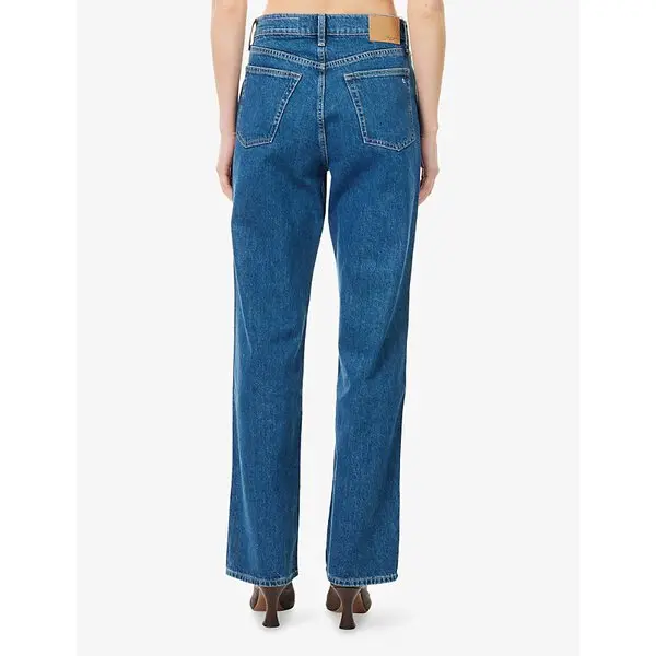 Rag & Bone Shea Straight-leg Denim Trousers