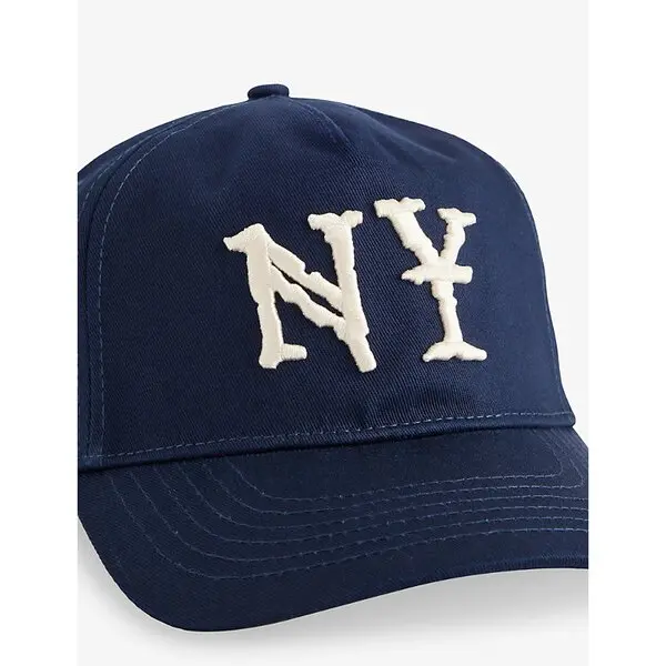 DUKE + DEXTER Ny Embroidered Cotton Baseball Cap