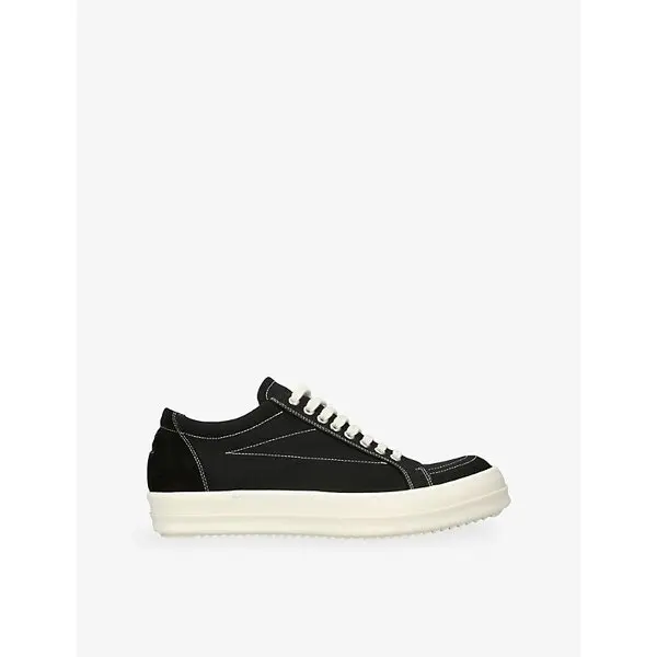 Rick Owens Vintage Canvas Trainers - Black