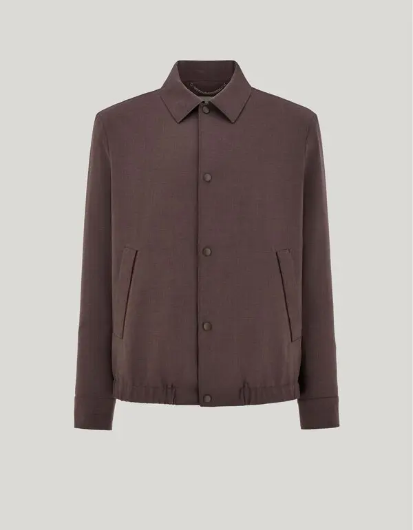 Canali Impeccabile Wool Blouson Jacket