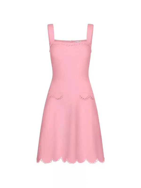 Oscar De La Renta Sleeveless Mini Dress - Pink