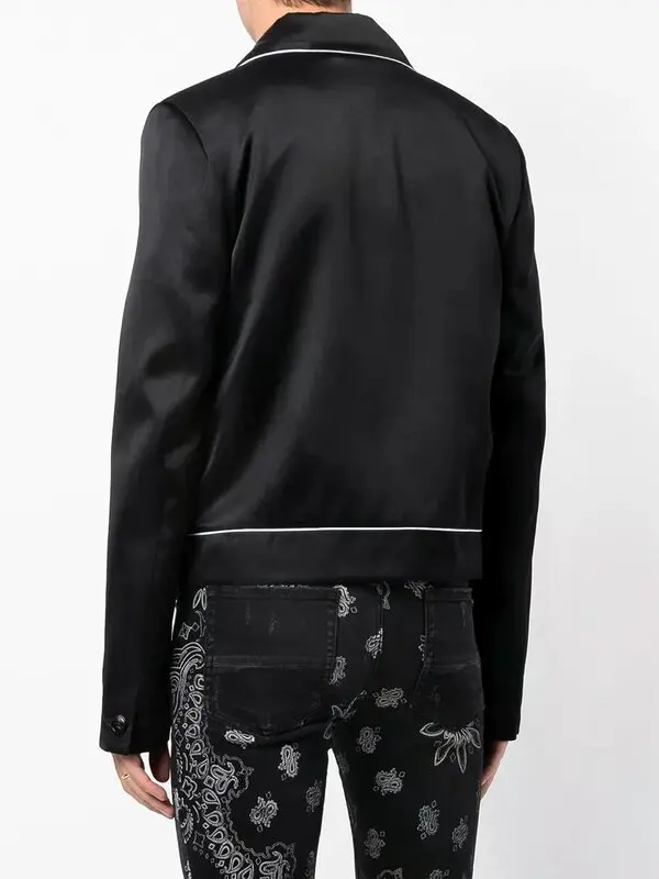 Amiri Logo-print Pyjama-shirt Jacket