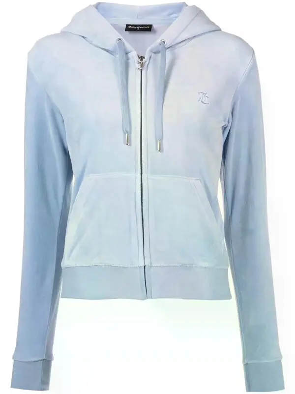 Juicy Couture Velvet Effect Hoodie