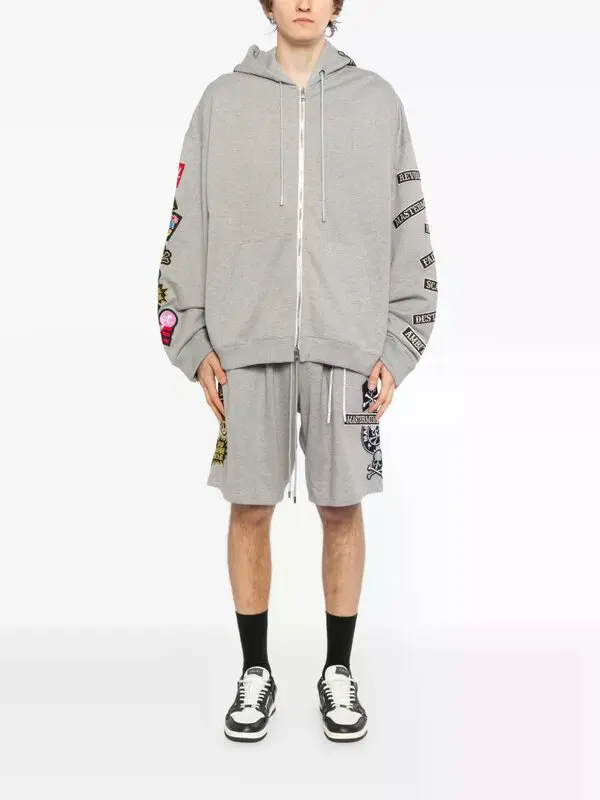 MASTERMIND WORLD Slogan-patch Hoodie