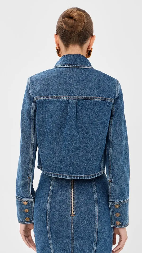Balmain Dark Denim Jacket