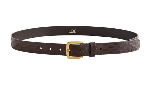 Kith Monogram Vachetta Leather Belt