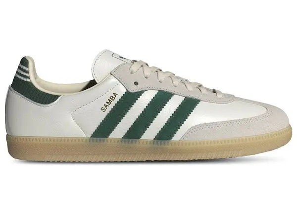 Adidas Samba Og White - Cloud White/collegiate Green/gum