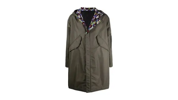 Valentino Garavani Optical Print Parka