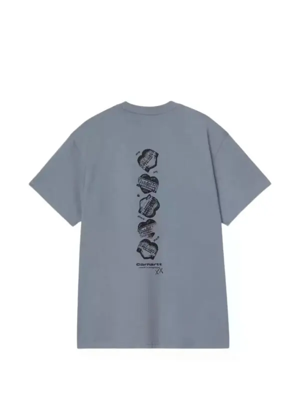 Carhartt Work In Progress Garble Crew-neck T-shirt - Blue