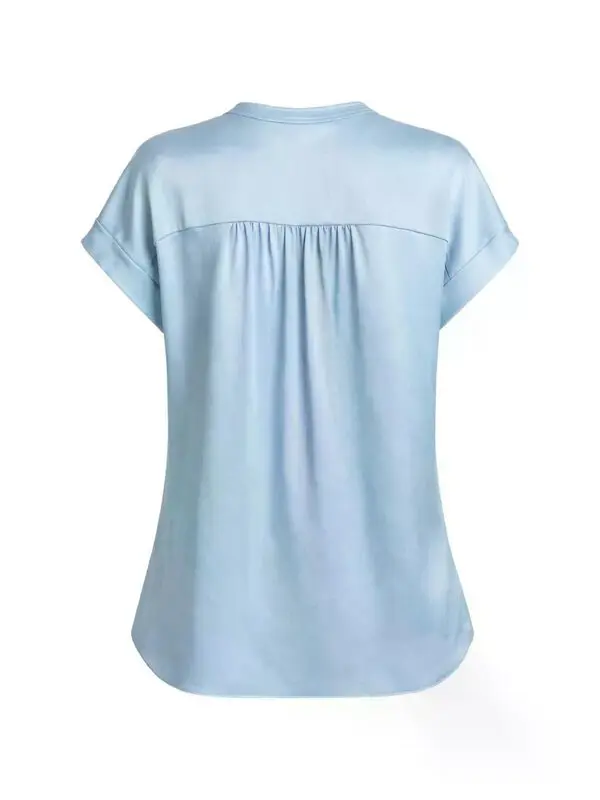 Vince Silk Blouse - Blue