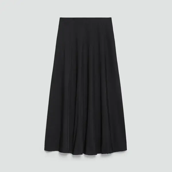 Theory Fluid Pull-on Skirt - Black