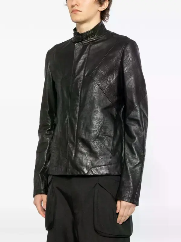 JULIUS Prism Leather Jacket