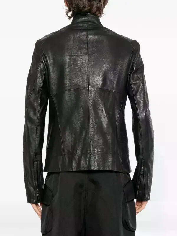 JULIUS Prism Leather Jacket