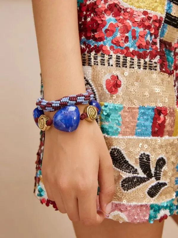 ALEMAIS Le Jardin Bunch Bead Bracelet - Multicolour