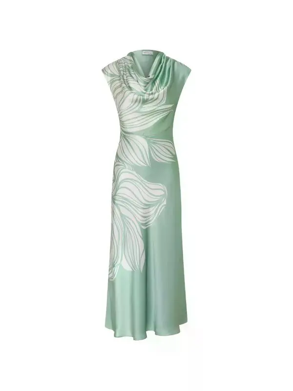 Rebecca Vallance Floral-print Midi Dress - Green