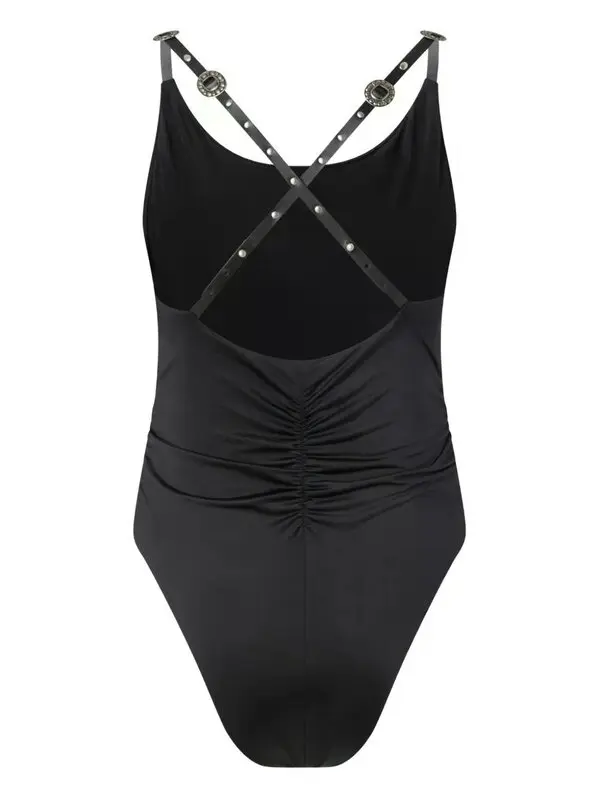 Pinko Ring-detail Strappy Bodysuit