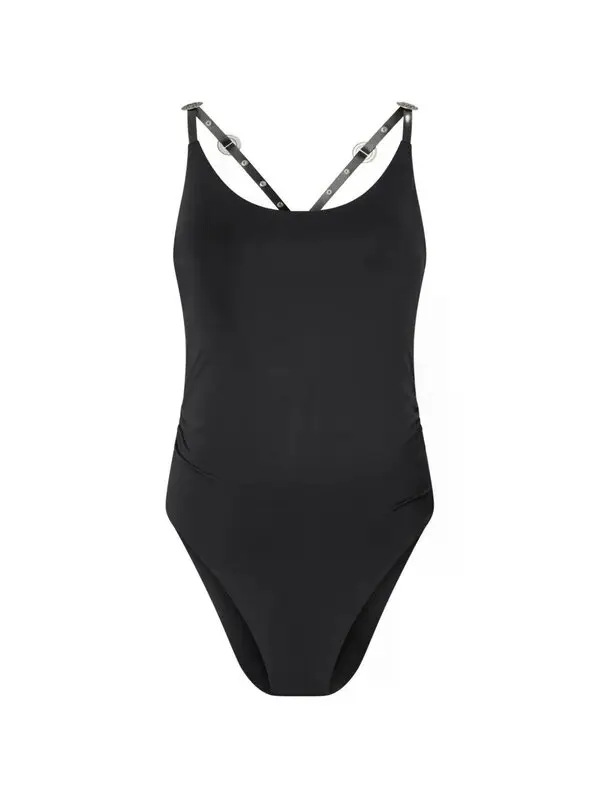 Pinko Ring-detail Strappy Bodysuit