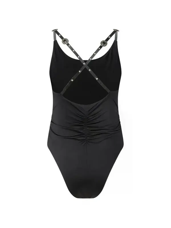 Pinko Ring-detail Strappy Bodysuit