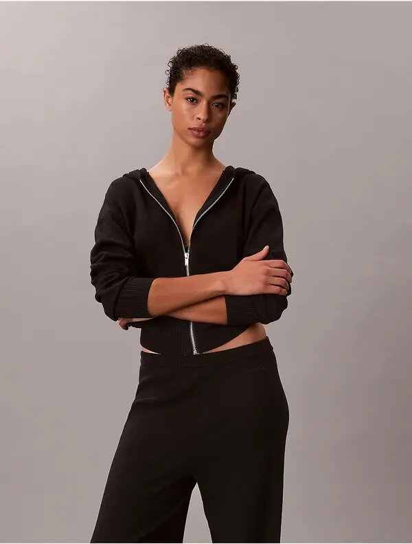 Calvin Klein Relaxed Knit Hoodie