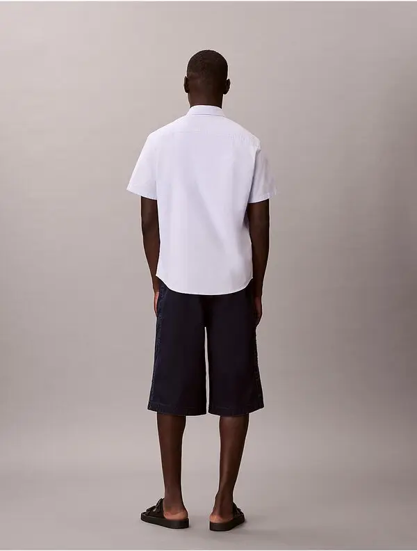 Calvin Klein Lightweight Indigo Denim Long Shorts - Challenger