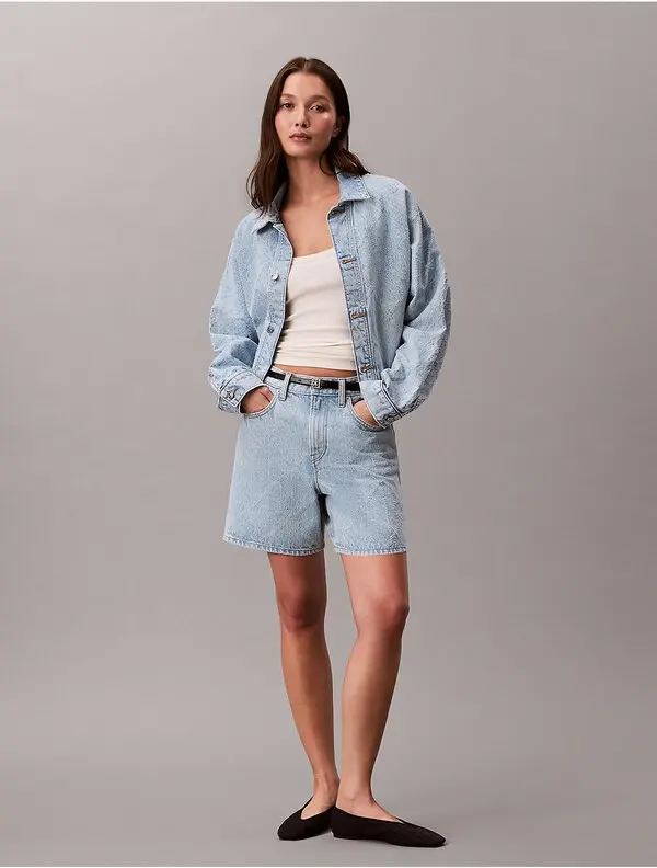 Calvin Klein Denim Relaxed Trucker Jacket