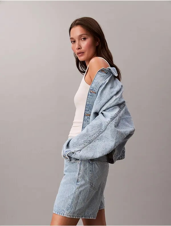 Calvin Klein Denim Relaxed Trucker Jacket