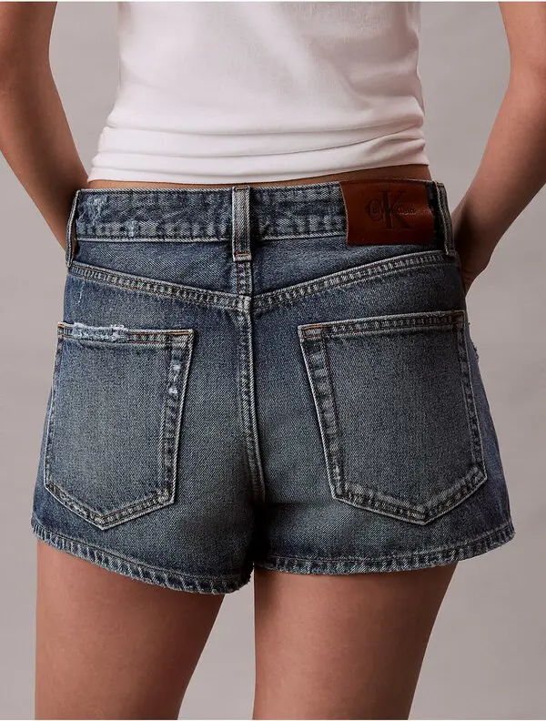 Calvin Klein Denim Mini Shorts