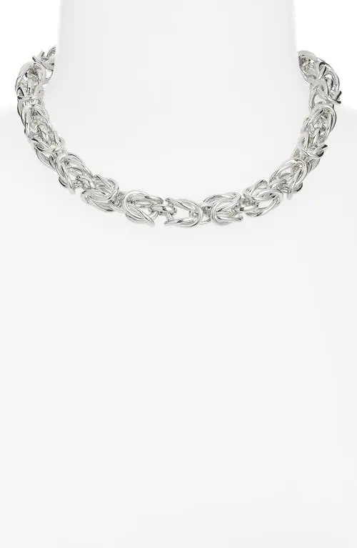 TOTEME Byzantine Collar Necklace - Silver
