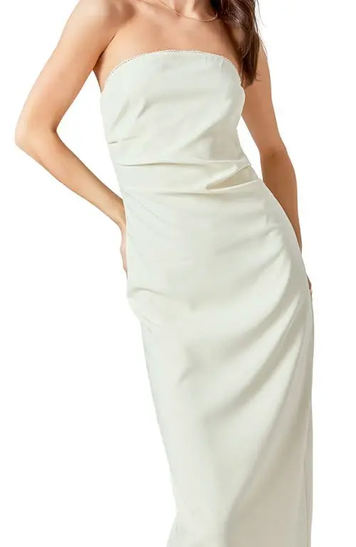 Endless Rose Strapless Midi Dress