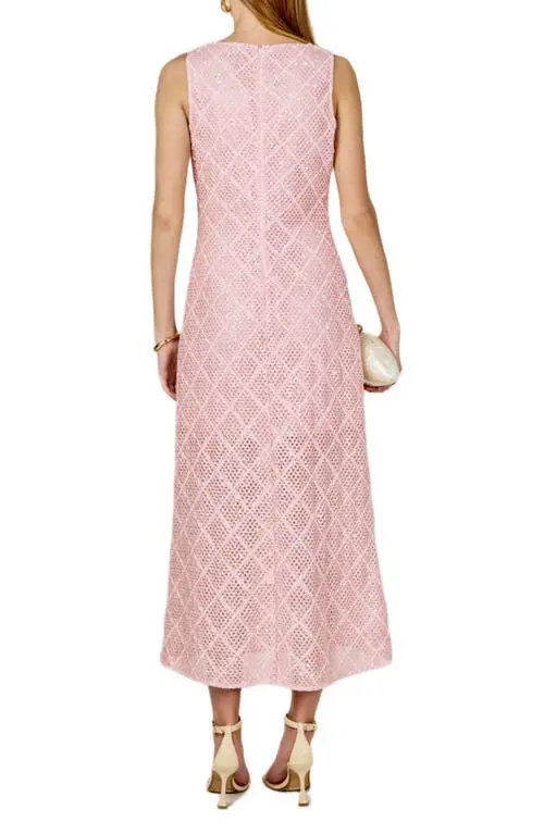 Endless Rose Sequin Open Stitch Dress