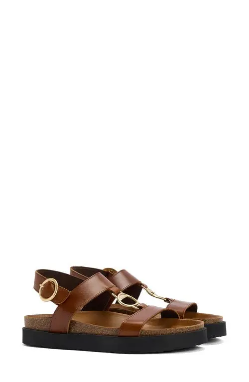 Barbour Gwen Slingback Sandal - Brown