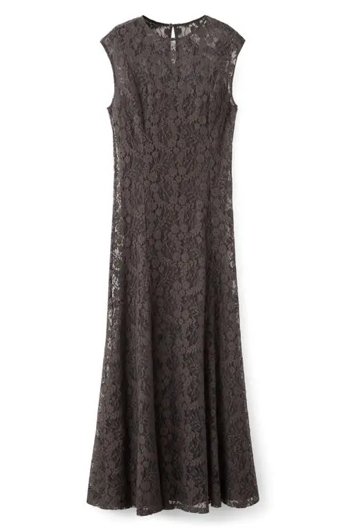 Mango Avenue Lace Midi Dress