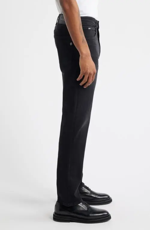 BOSS Ogden Straight-leg Jeans - Black
