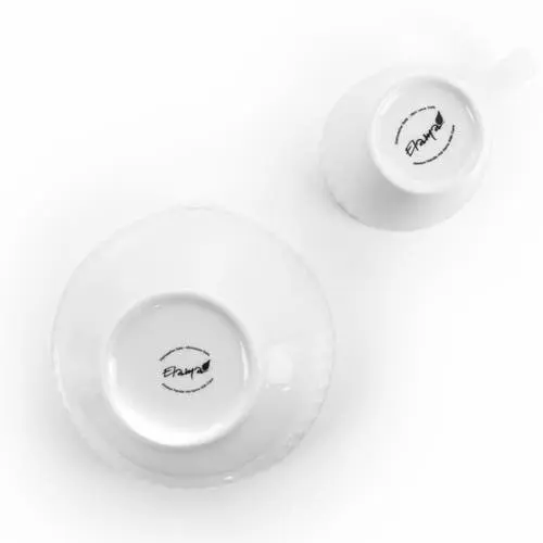 ELAMA Cara 16 Piece Round Porcelain Dinnerware Set